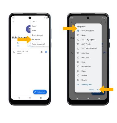 Motorola moto g PLAY - 2023 (XT22713) - Contacts - AT&T