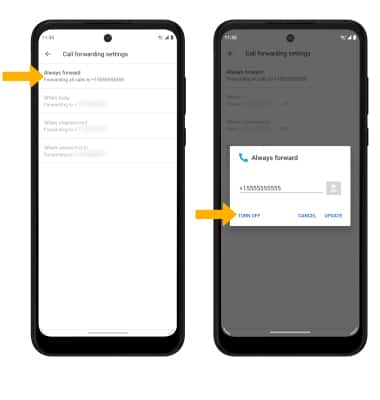 Motorola moto g POWER (XT2165-2) - Call Forwarding - AT&T