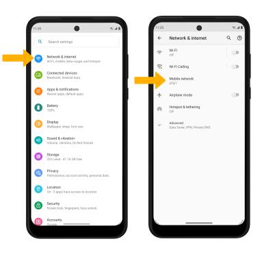 Motorola moto g POWER (XT2165-2) - Signal & Cellular Data - AT&T