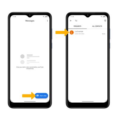 Motorola moto g PURE (XT2163-6) - Send & Receive Messages - AT&T