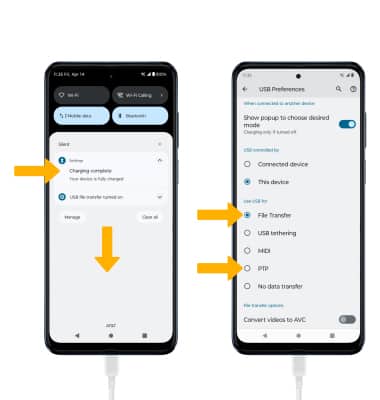 Motorola moto g stylus - 2023 (XT2317-3) - Transfer Photos & Videos - AT&T