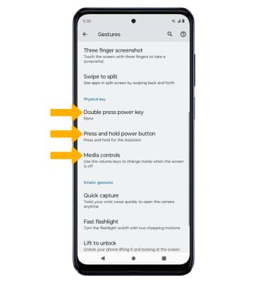 Motorola moto g stylus - 2023 (XT2317-3) - Gestures & Motion - AT&T
