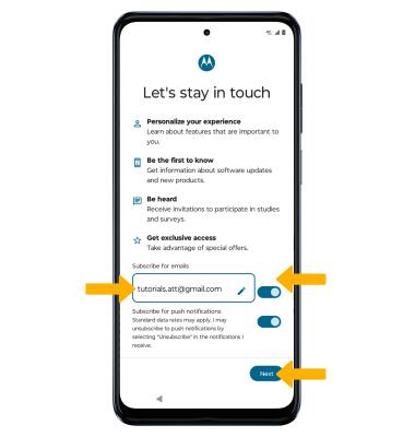 Motorola moto g stylus - 2023 (XT2317-3) - Device Setup - AT&T