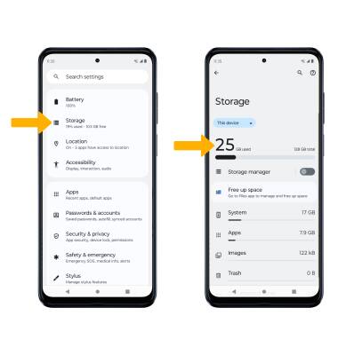 Motorola moto g stylus - 2023 (XT2317-3) - Available Storage - AT&T
