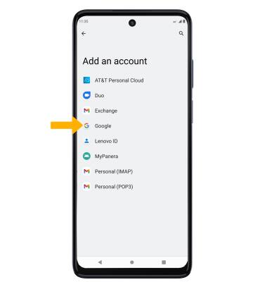 Motorola moto g stylus 5G - 2022 (XT2215-2) - Google Sign-In - AT&T