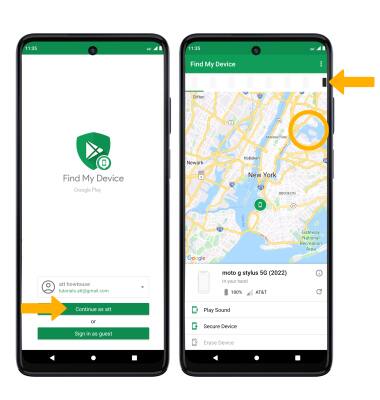 Motorola moto g STYLUS 5G (2022) (XT2215-2) - Find My Device - AT&T