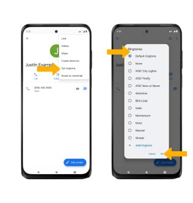 Motorola moto g stylus 5G - 2023 (XT2315-4) - Contacts - AT&T