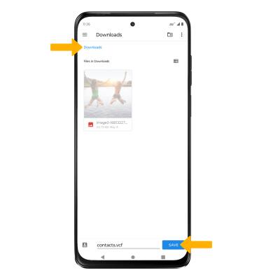 Motorola moto g stylus 5G - 2023 (XT2315-4) - Contacts - AT&T