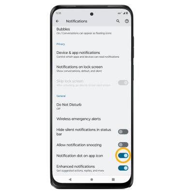 Motorola moto g stylus 5G - 2023 (XT2315-4) - Notifications & Alerts - AT&T