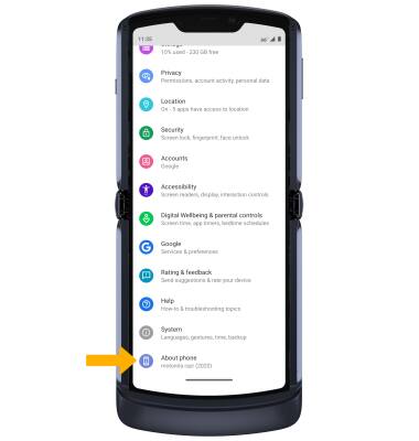 Motorola razr (XT2071-2) - Find IMEI, Phone & Serial Number - AT&T
