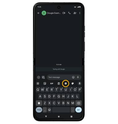 Motorola razr - 2023 (XT2323-5) - Keyboard & Typing - AT&T