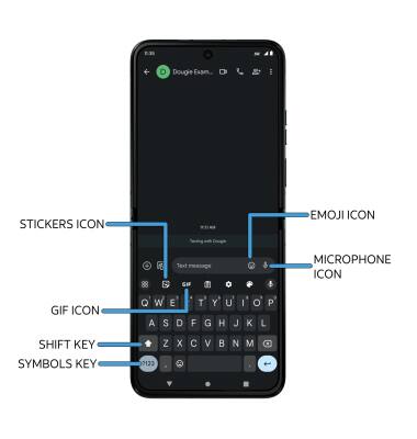 Motorola razr - 2023 (XT2323-5) - Keyboard & Typing - AT&T