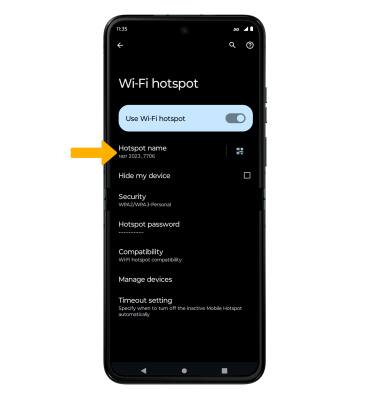 Motorola razr - 2023 (XT2323-5) - Mobile Hotspot - AT&T