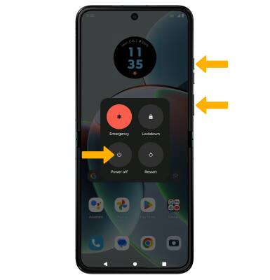 Motorola razr - 2023 (XT2323-5) - Reset Device - AT&T