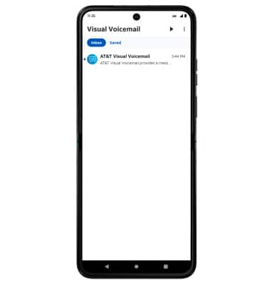 Motorola razr - 2023 (XT2323-5) - Set Up Voicemail - AT&T