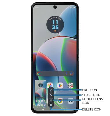 Motorola razr - 2023 (XT2323-5) - Take a Screenshot - AT&T