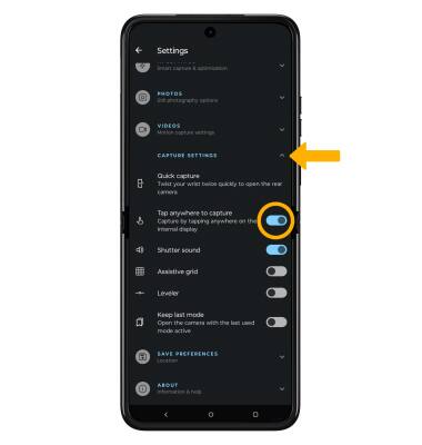 Motorola razr+ (XT2321-5) - Take a Picture - AT&T
