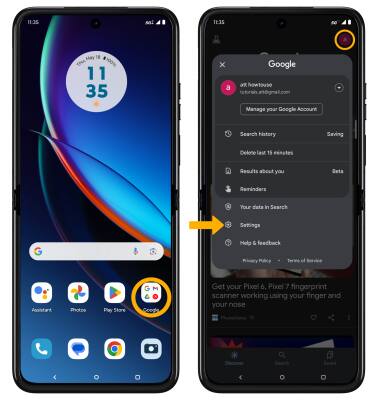Motorola razr+ (XT2321-5) - Google Assistant - AT&T