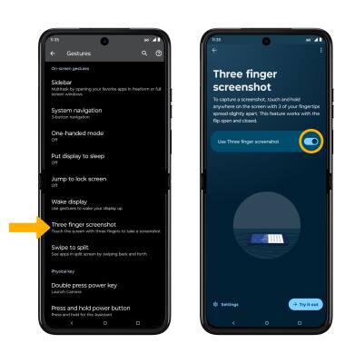Motorola razr+ (XT2321-5) - Take a Screenshot - AT&T