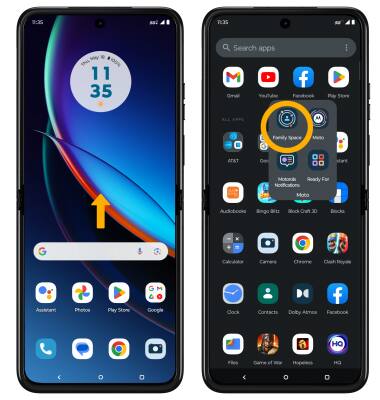 Motorola razr+ (XT2321-5) - Family Spaces - AT&T