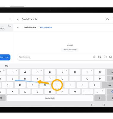 Samsung Galaxy Tab S9 FE 5G (SM-X518U) - Keyboard & Typing - AT&T