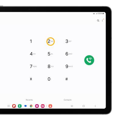 Samsung Galaxy Tab S9 FE 5G (SM-X518U) - Call Features - AT&T