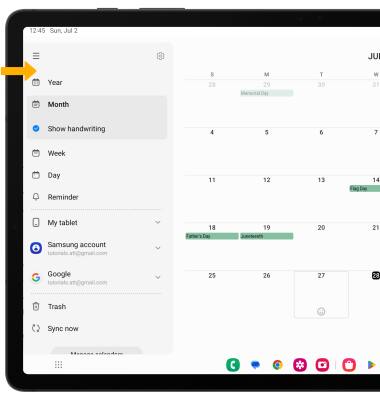 Samsung Galaxy Tab S9+ 5G (SM-X818U) - Calendar - AT&T