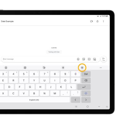 Samsung Galaxy Tab S9+ 5G (SM-X818U) - Keyboard & Typing - AT&T
