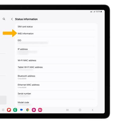 Samsung Galaxy Tab S9+ 5G (SM-X818U) - Find IMEI, Phone & Serial Number ...