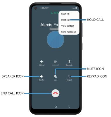 Samsung Galaxy A11 (SM-A115A) - Call Features - AT&T