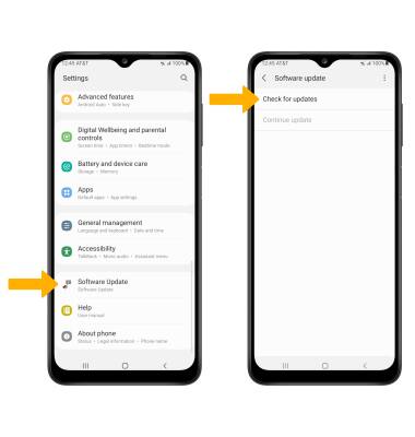 Samsung Galaxy A12 (SM-A125U) - Software Version - AT&T