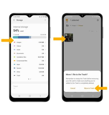 Samsung Galaxy A12 (SM-A125U) - Available Storage - AT&T