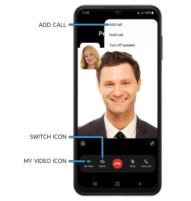 Samsung Galaxy A13 (SM-A135U) - Make & Receive an AT&T Video Call - AT&T