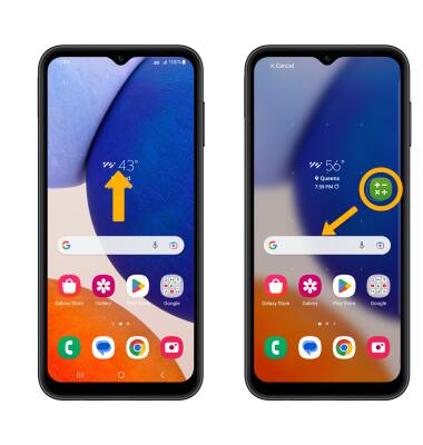 Samsung Galaxy Home Screen
