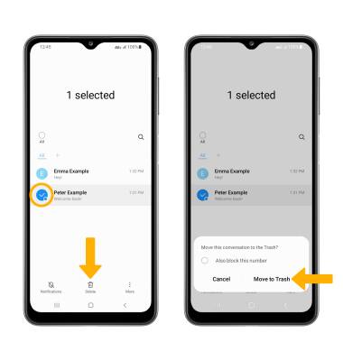 Samsung Galaxy A32 5G (SM-A 326U) - Send & Receive Messages - AT&T