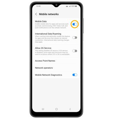 Samsung Galaxy A32 5G (SM-A 326U) - Signal & Cellular Data - AT&T