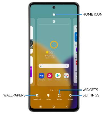 Samsung Galaxy A52 5G (SM-A526U) - Learn & Customize the Home Screen - AT&T