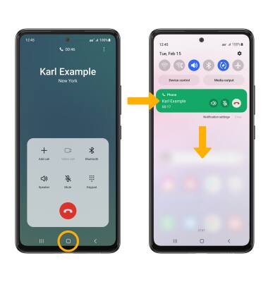 Samsung Galaxy A53 5G (SM-A536U) - Call Features - AT&T