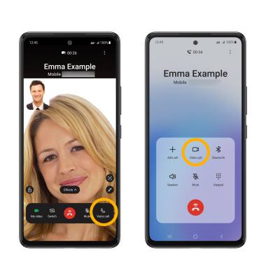 Samsung Galaxy A53 5G (SM-A536U) - Make & Receive an AT&T Video Call - AT&T