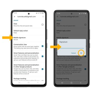 Samsung Galaxy A53 5G (SM-A536U) - Email Settings - AT&T