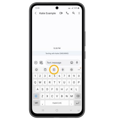 Samsung Galaxy A54 5G (SM-A546U) - Keyboard & Typing - AT&T