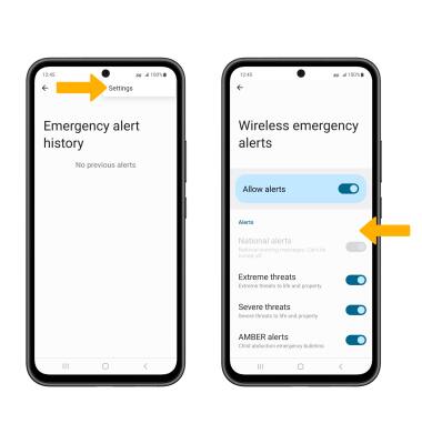 Samsung Galaxy A54 5G (SM-A546U) - Messaging Settings - AT&T