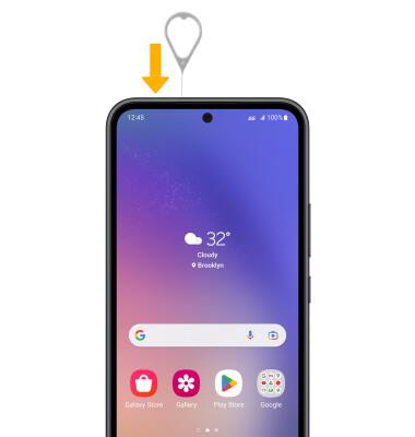 Samsung Galaxy A54 5G (SM-A546U) - Insert or Remove SIM & Memory Card ...