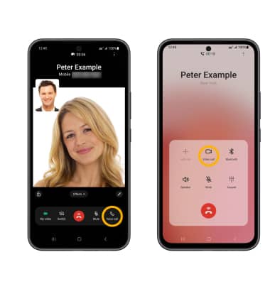 Samsung Galaxy A54 5G (SM-A546U) - Make & Receive an AT&T Video Call - AT&T