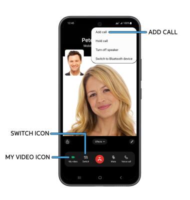 Samsung Galaxy A54 5G (SM-A546U) - Make & Receive an AT&T Video Call - AT&T