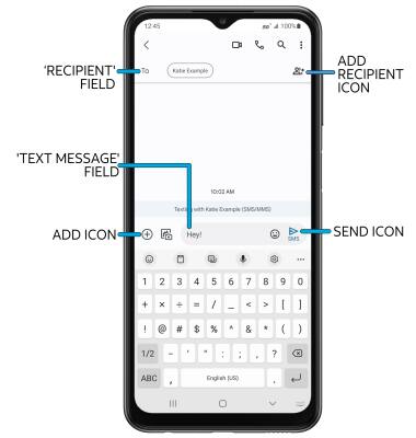 Samsung Galaxy A23 5G (SM-A236U) - Send & Receive Messages - AT&T