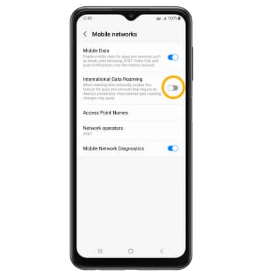 Samsung Galaxy A23 5G (SM-A236U) - Signal & Cellular Data - AT&T
