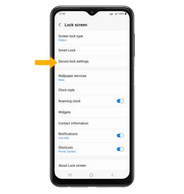 Samsung Galaxy A23 5G (SM-A236U) - Secure My Device - AT&T