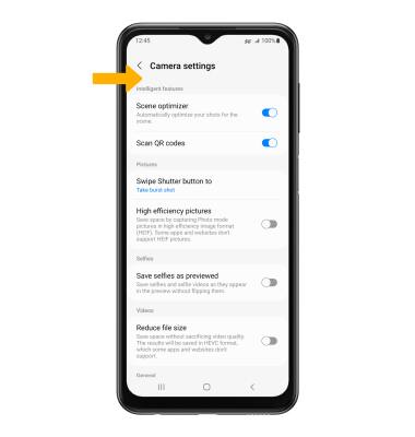 Samsung Galaxy A23 5G (SM-A236U) - Advanced Photo & Video Features - AT&T