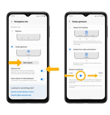 Samsung Galaxy A23 5G (SM-A236U) - Gestures & Motion - AT&T